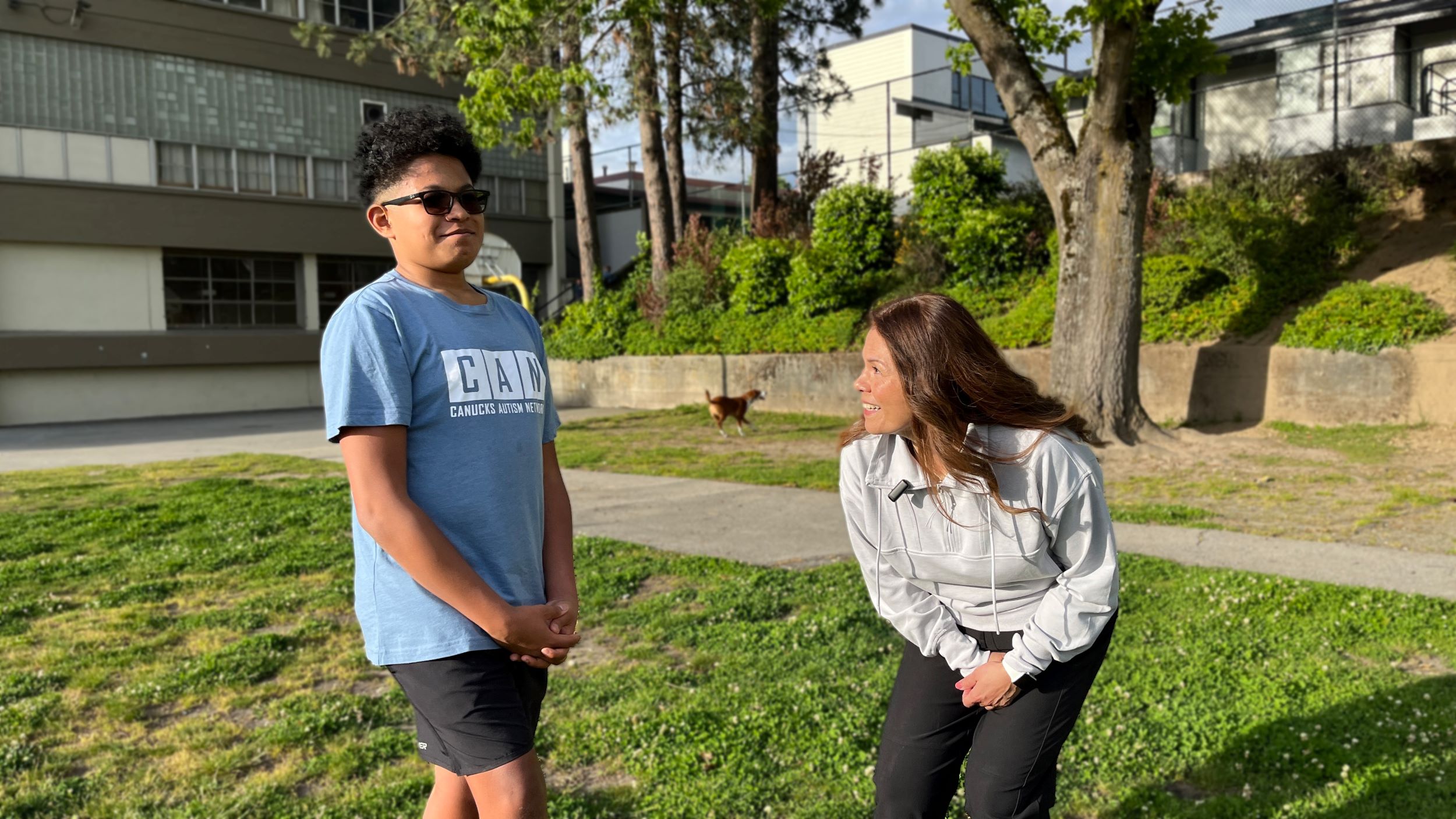 Levonne & Maddox: "Growing with the CAN family" - Canucks Autism Network